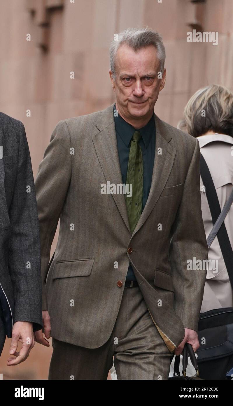 Actor Stephen Tompkinson arrives at Newcastle Crown Court where he is ...