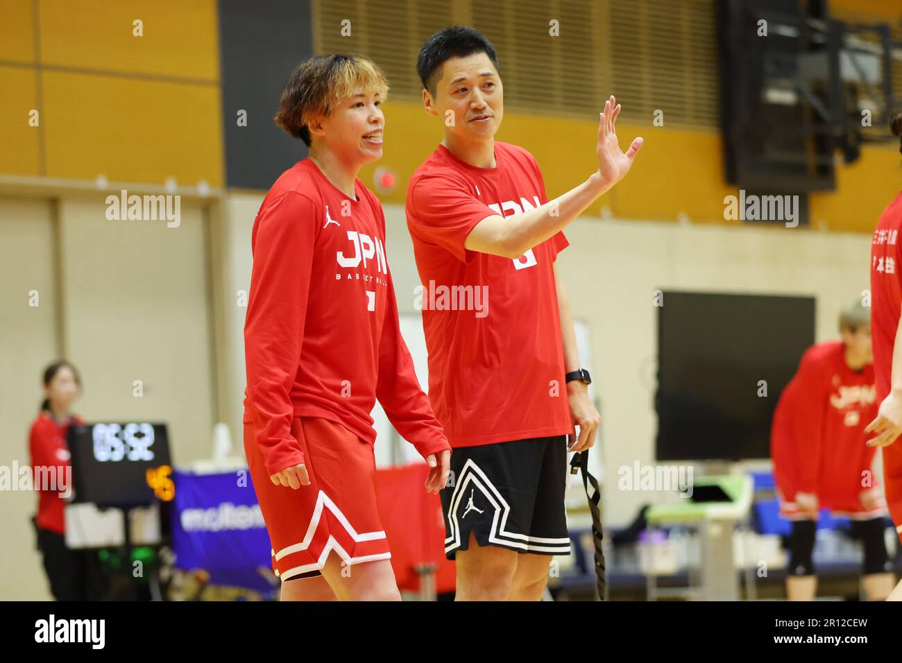 Tokyo, Japan. 11th May, 2023. (L to R) Saki Hayashi, Toru Onzuka (JPN ...