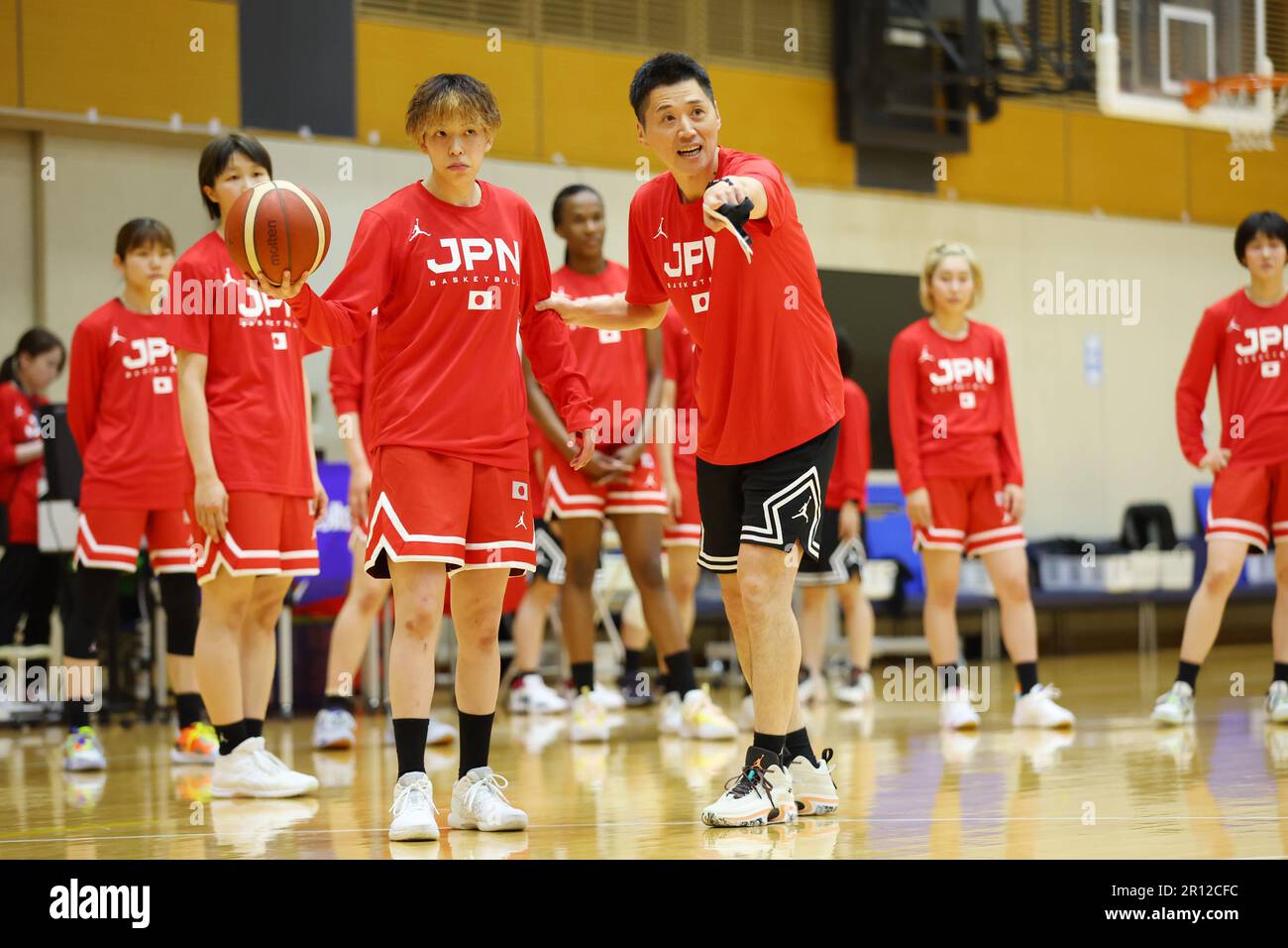 Tokyo, Japan. 11th May, 2023. (L to R) Saki Hayashi, Toru Onzuka (JPN ...