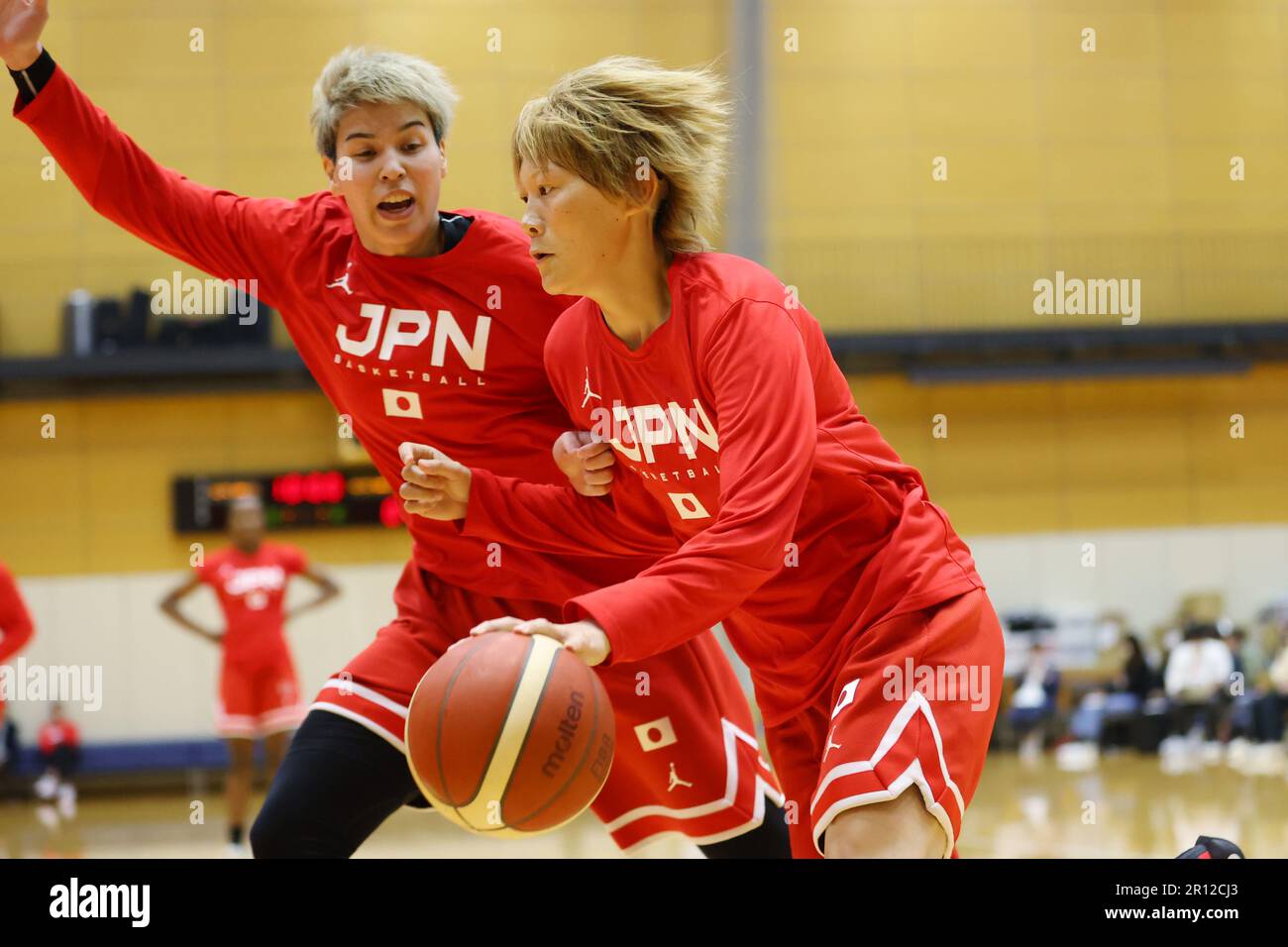 Tokyo, Japan. 11th May, 2023. (L to R) Ramu Tokashiki, Maki Takada (JPN ...