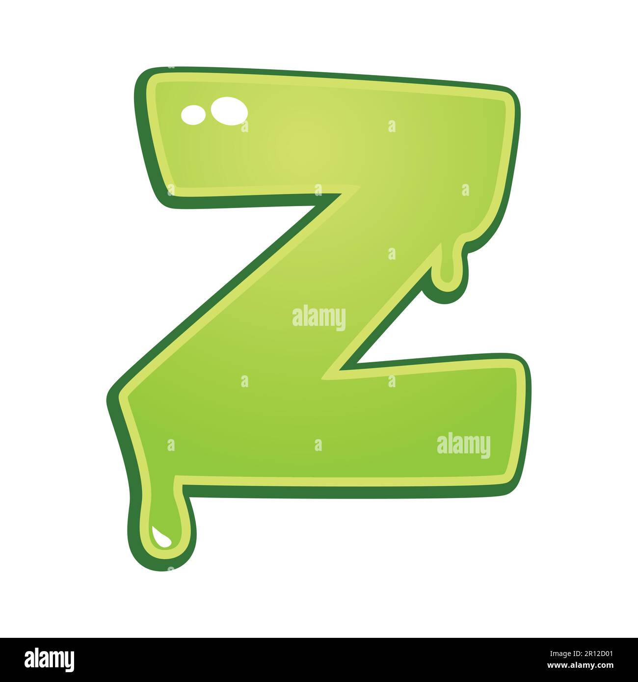 Green font Stock Vector Images - Alamy
