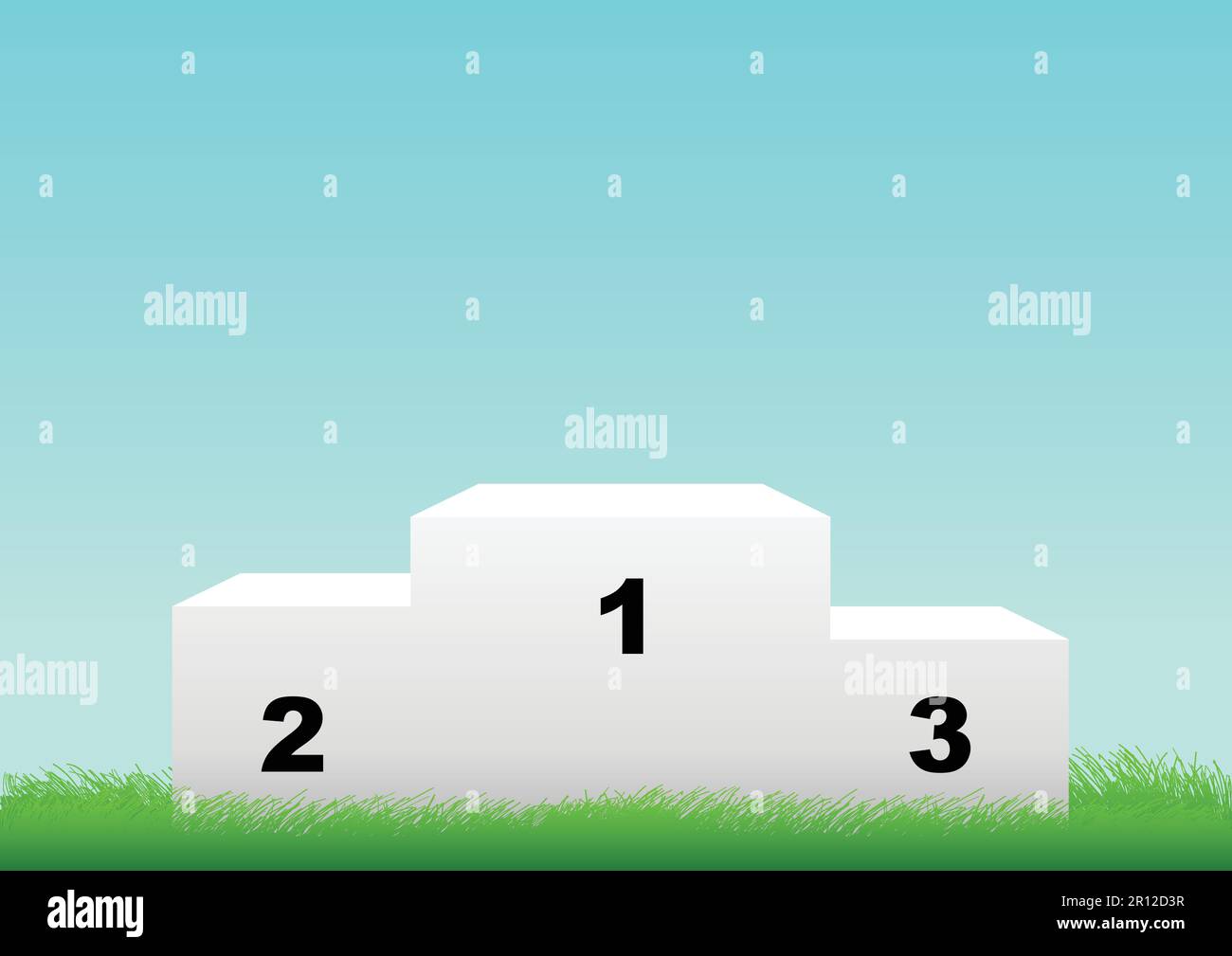 Second place vector vectors hi-res stock photography and images - Alamy