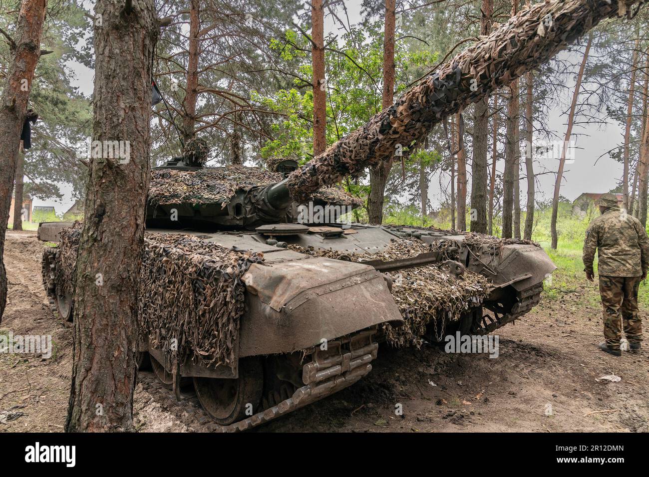 USA. 10th May, 2023. Captured T-72 from Russian forces and belongs to ...