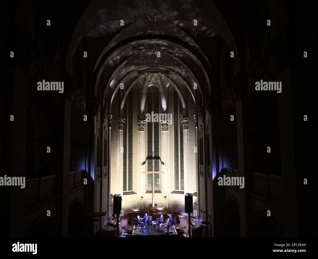 Prague, Czech Republic. 10th May, 2023. Concert of Kronos Quartet on ...