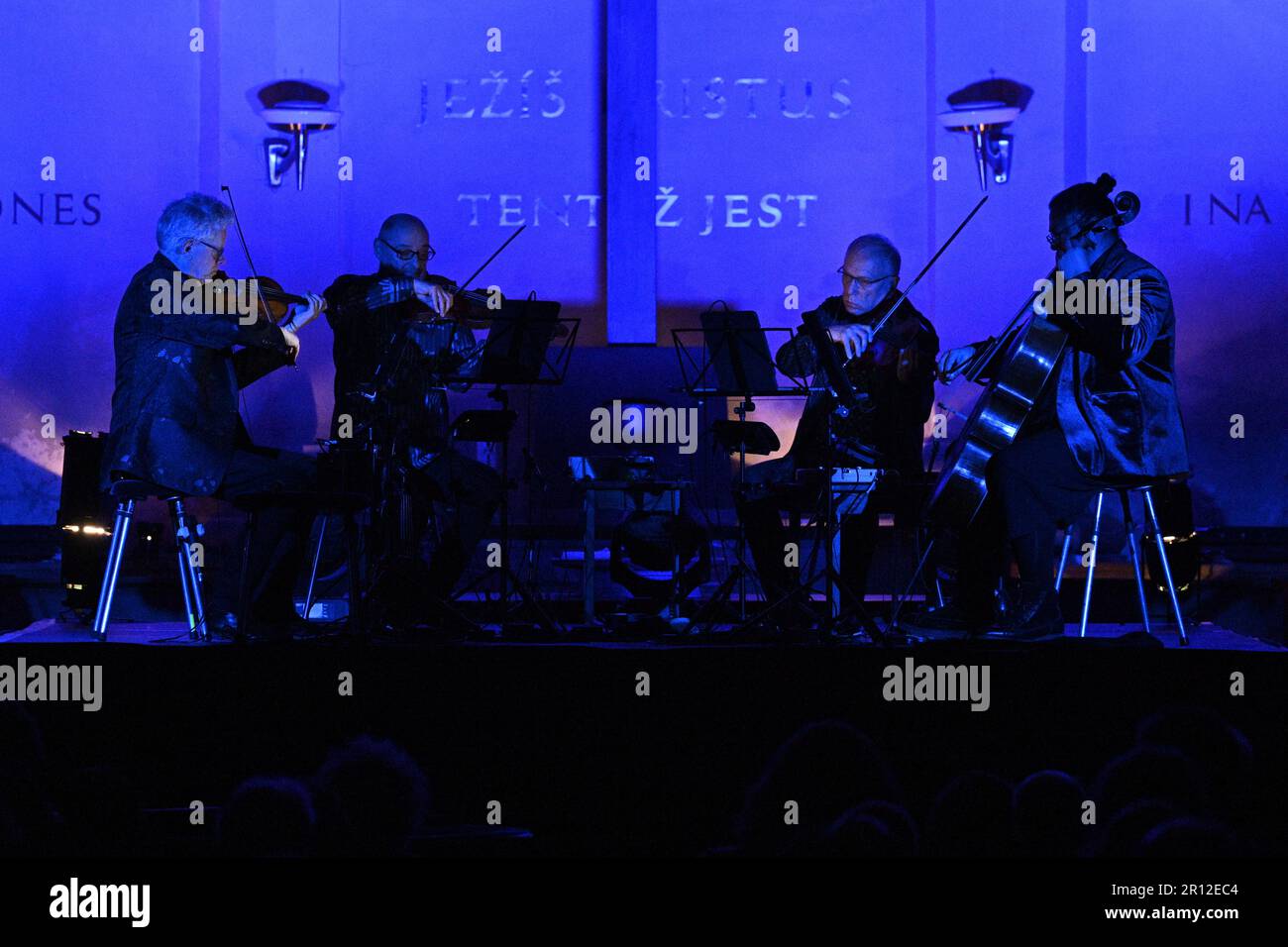 Prague, Czech Republic. 10th May, 2023. Concert of Kronos Quartet on ...