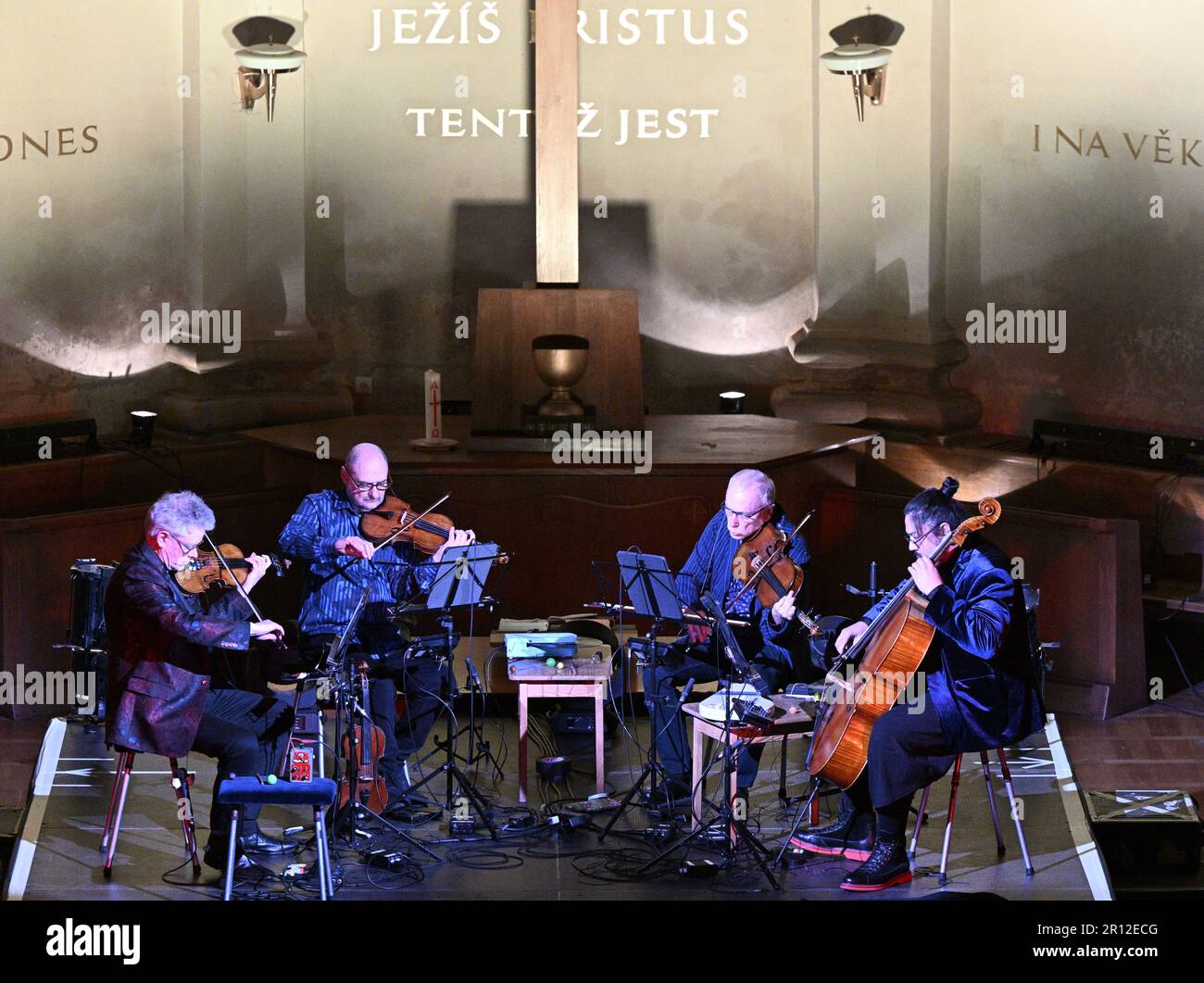 Prague, Czech Republic. 10th May, 2023. Concert of Kronos Quartet on ...