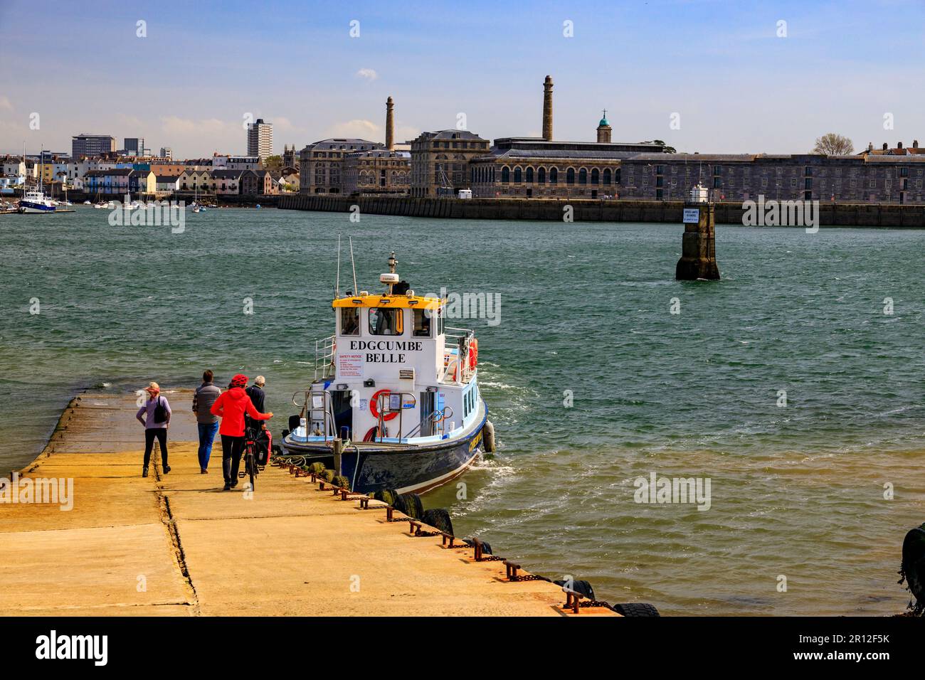 Cremyll Ferry 'Edgcumbe Belle' carries passengers from Plymouth (Devon ...