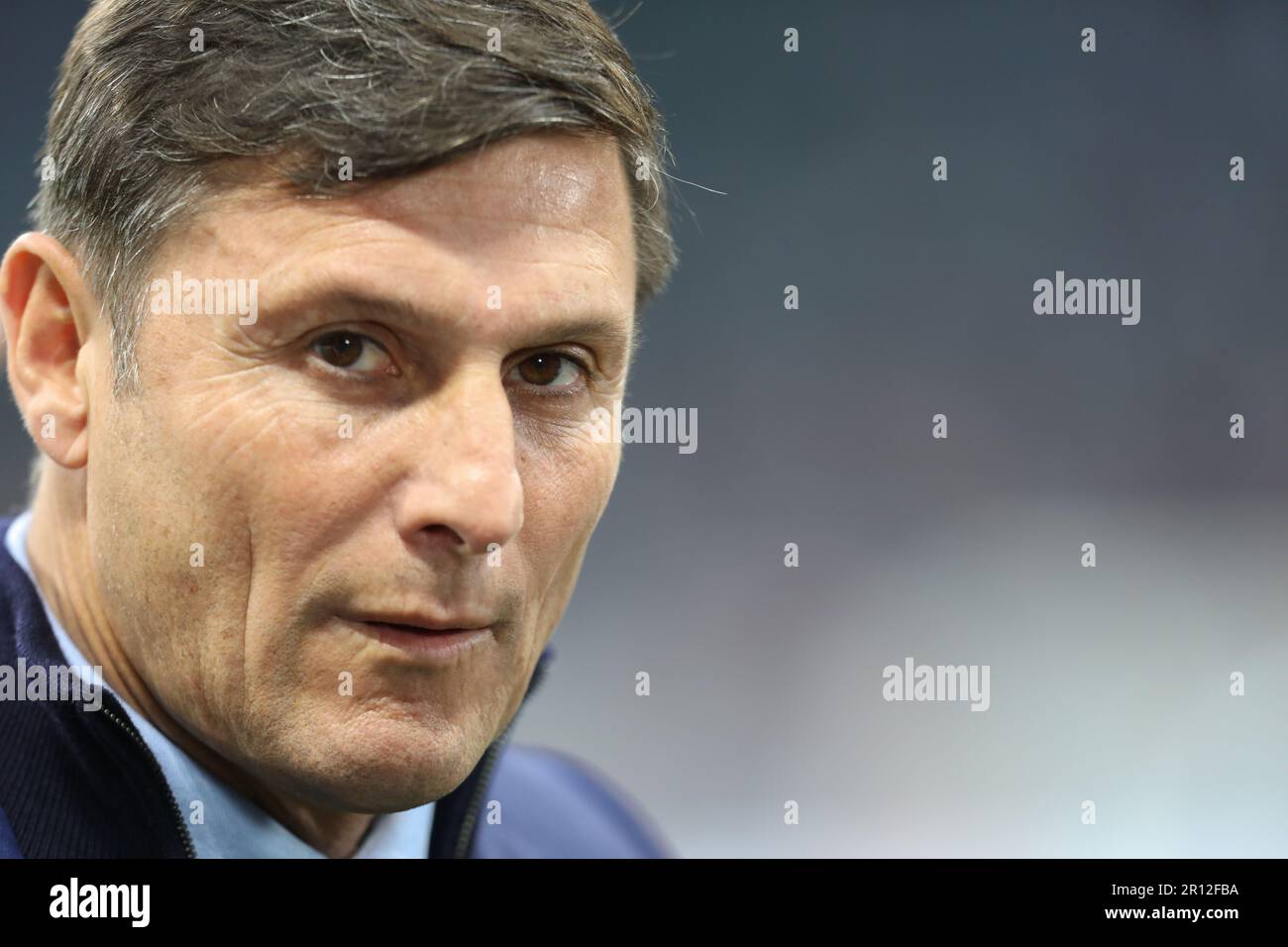 Milan, Italy. 10th May, 2023. TV presenter and former Inter Milan ...