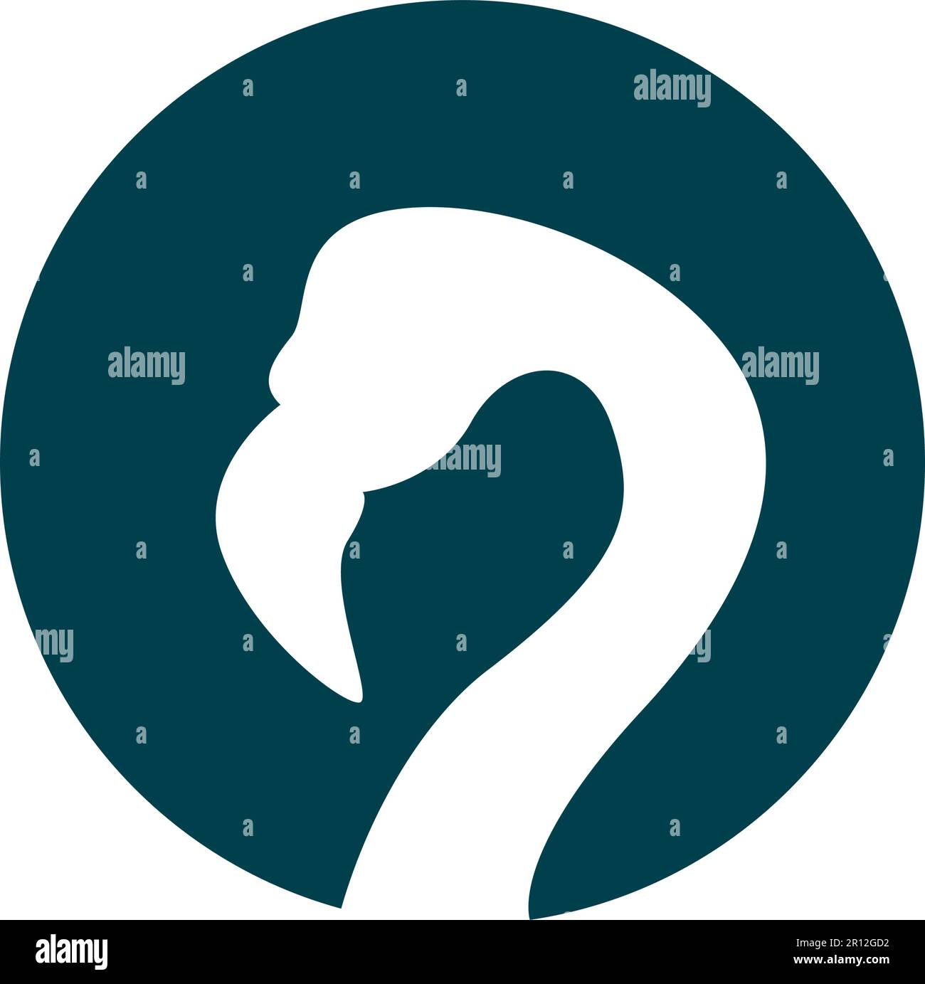 Flamingo logo icon design illustration Stock Vector Image & Art - Alamy