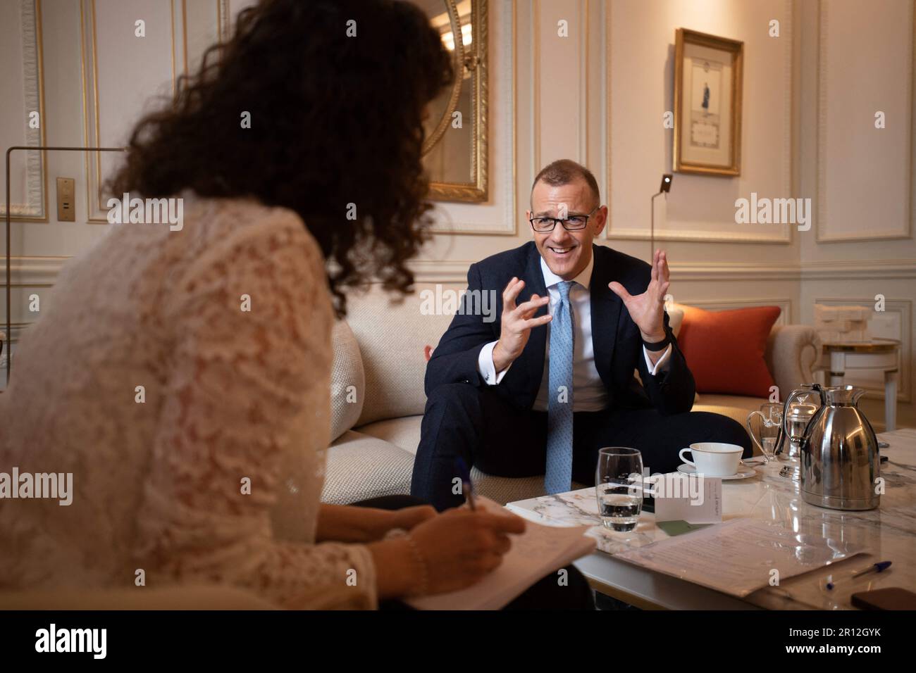 Paris, France. 27th Apr, 2023. Photo dated April 27, 2023 of Daniel ...