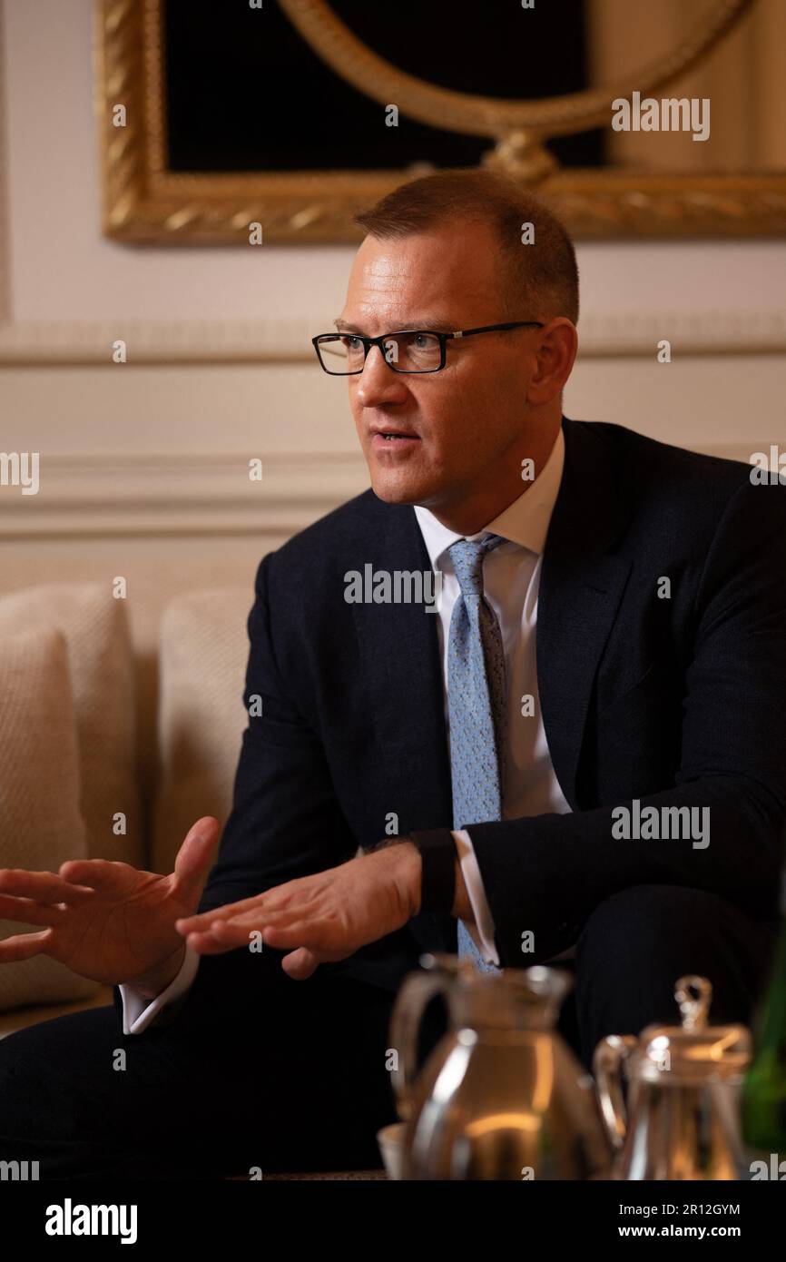 Paris, France. 27th Apr, 2023. Photo dated April 27, 2023 of Daniel ...