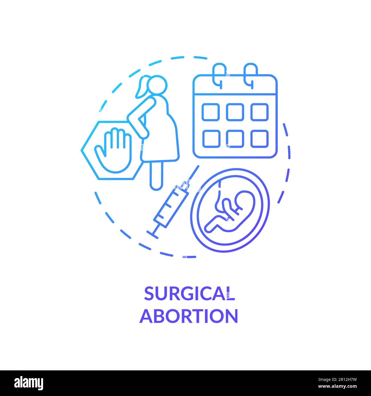 Abortion surgery Stock Vector Images - Alamy