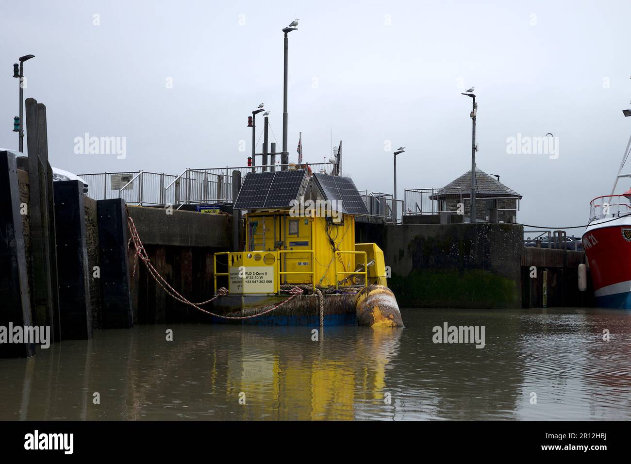 Padstow Cornwall UK 5 10 2023 WINDSEA LiDAR (Floating Laser imaging ...