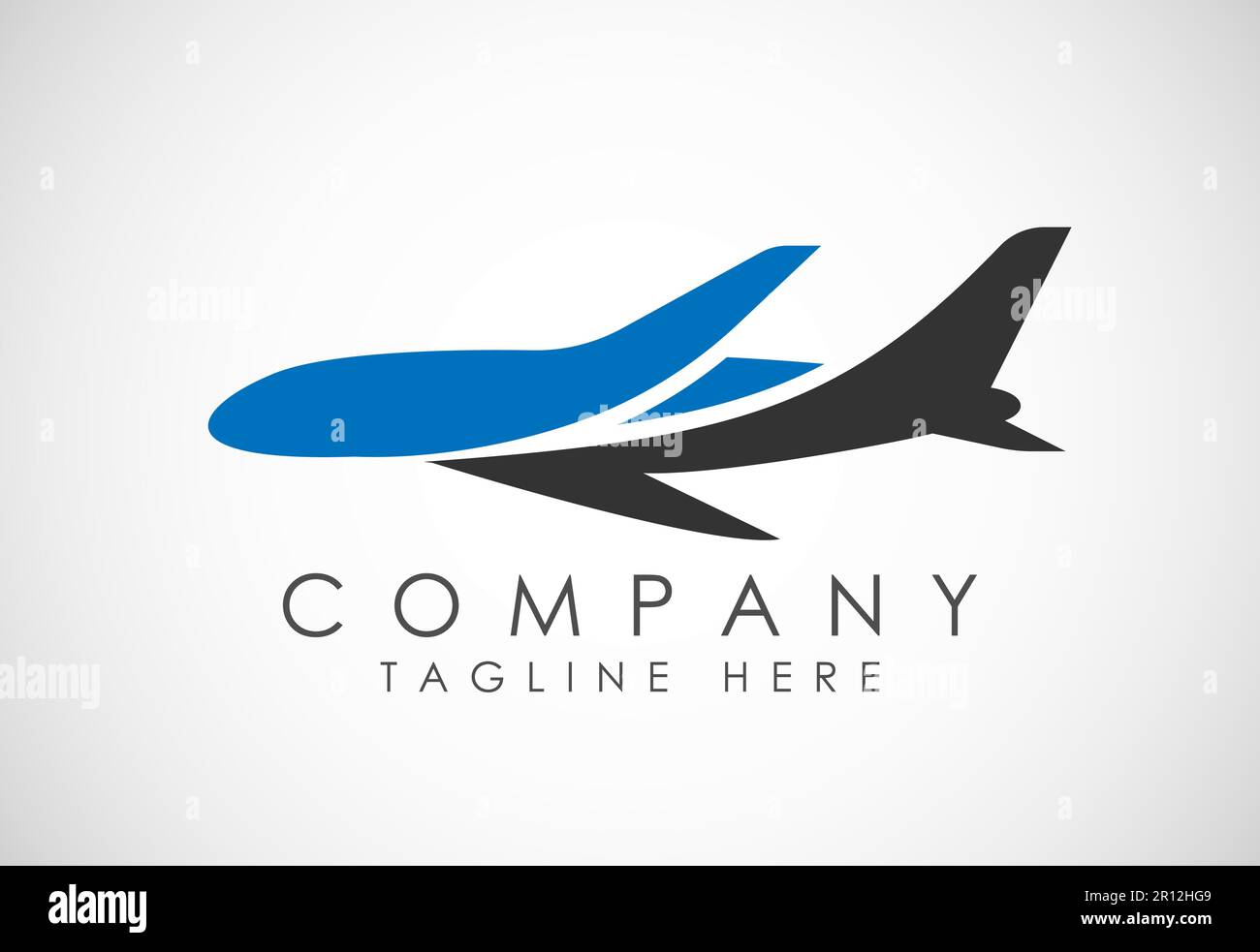 Airplane aviation vector logo design concept. Airline logo plane travel ...