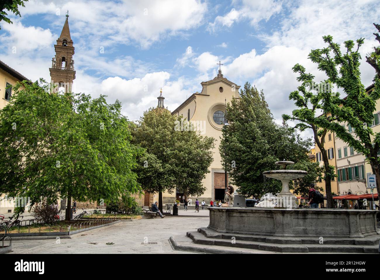 Florence san spirito hi-res stock photography and images - Alamy