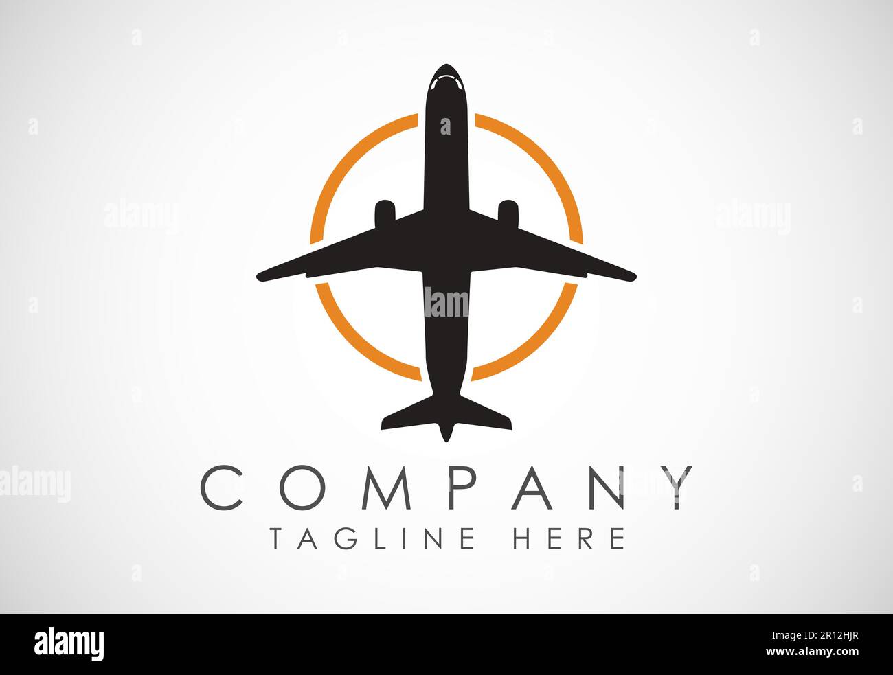 Airplane aviation vector logo design concept. Airline logo plane travel ...