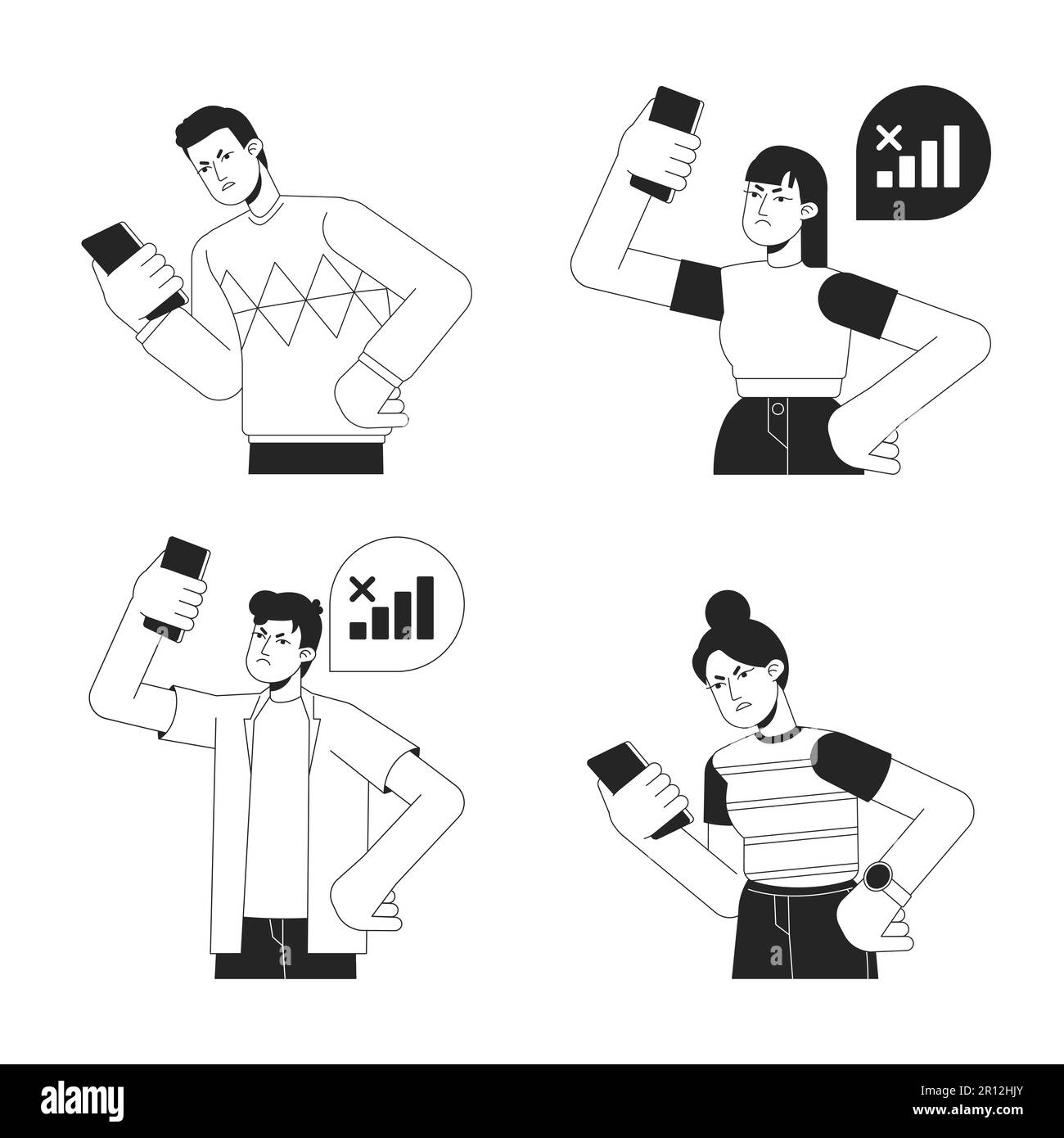 Gen z phone Cut Out Stock Images & Pictures - Alamy