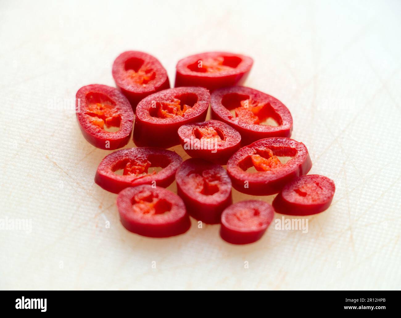 Sliced chili red hot hi-res stock photography and images - Alamy