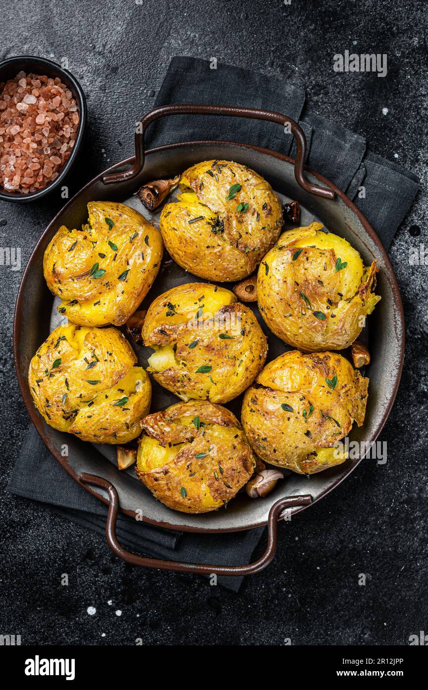 Broken potato skin hi-res stock photography and images - Alamy