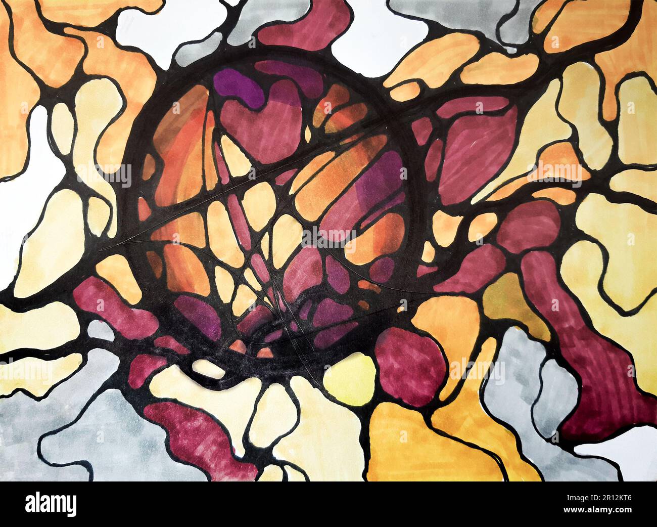 Neurographic drawing, relaxation for body and brain. Mental health of ...