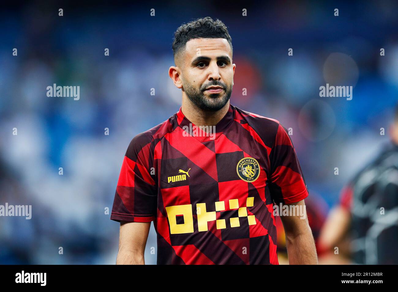 Madrid, Spain. Credit: D. 9th May, 2023. Riyad Mahrez (Man.C) Football ...