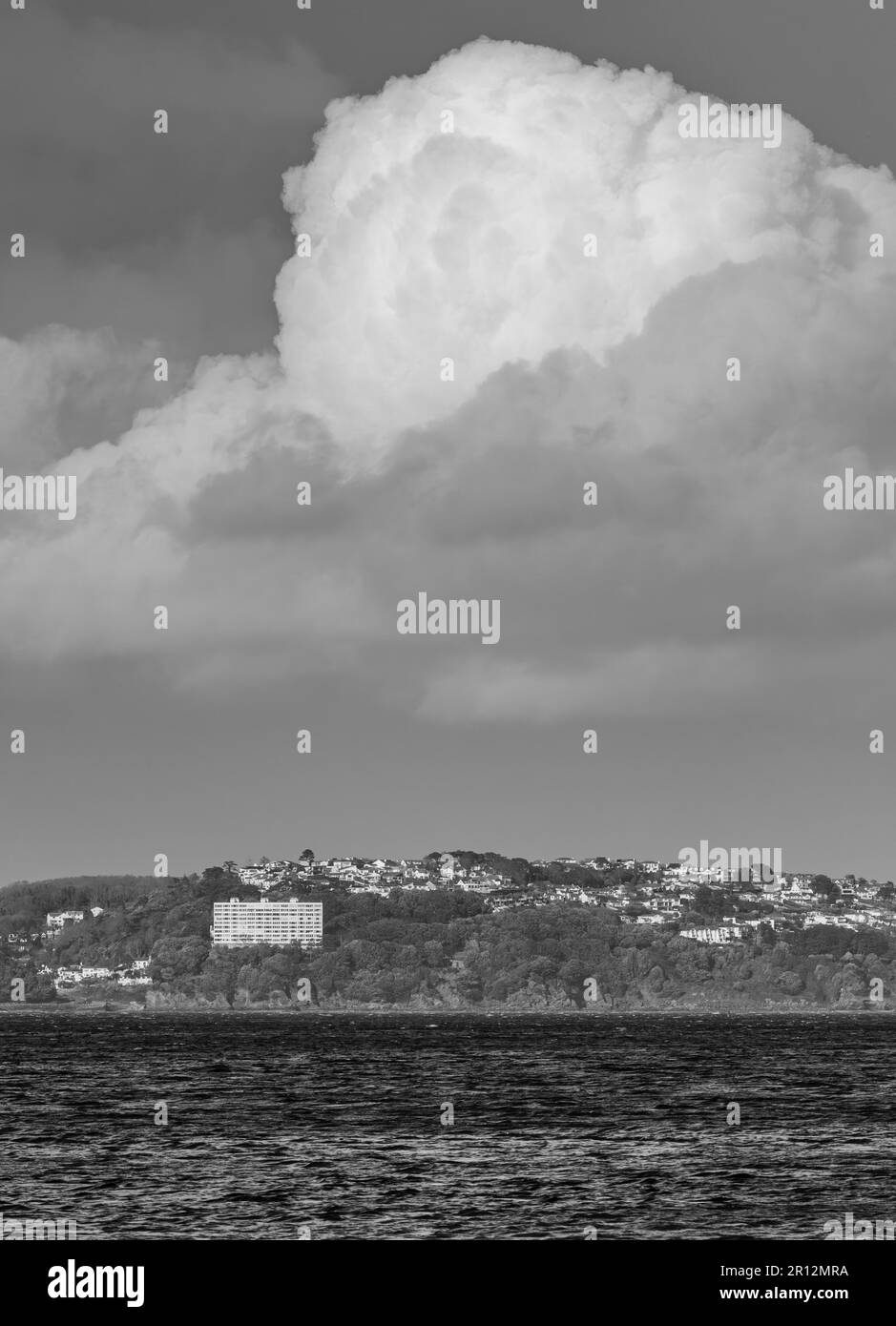 Storm Clouds over Torquay, Devon, UK Stock Photo - Alamy
