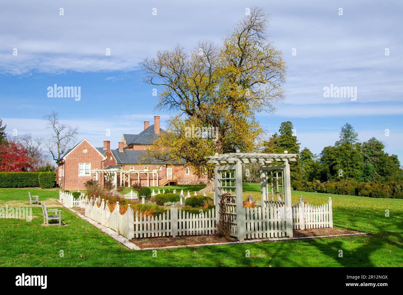 Montpelier Mansion, Museum in South Laurel, Maryland Stock Photo - Alamy