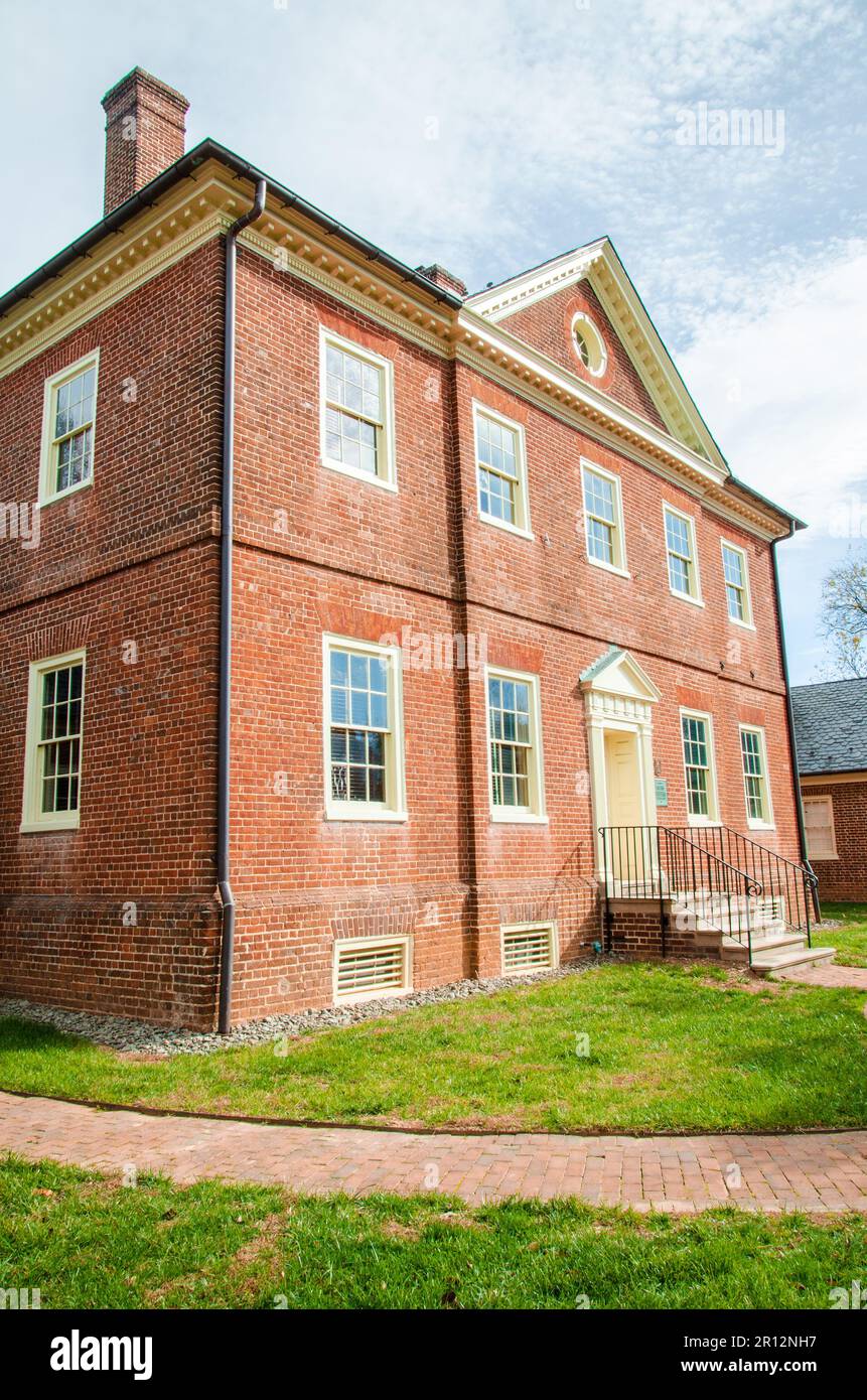 Montpelier Mansion, Museum in South Laurel, Maryland Stock Photo - Alamy