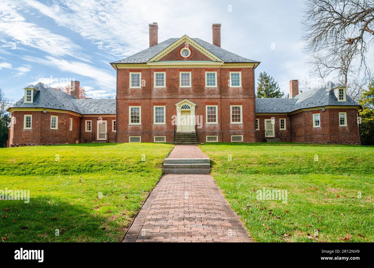Montpelier Mansion, Museum in South Laurel, Maryland Stock Photo - Alamy