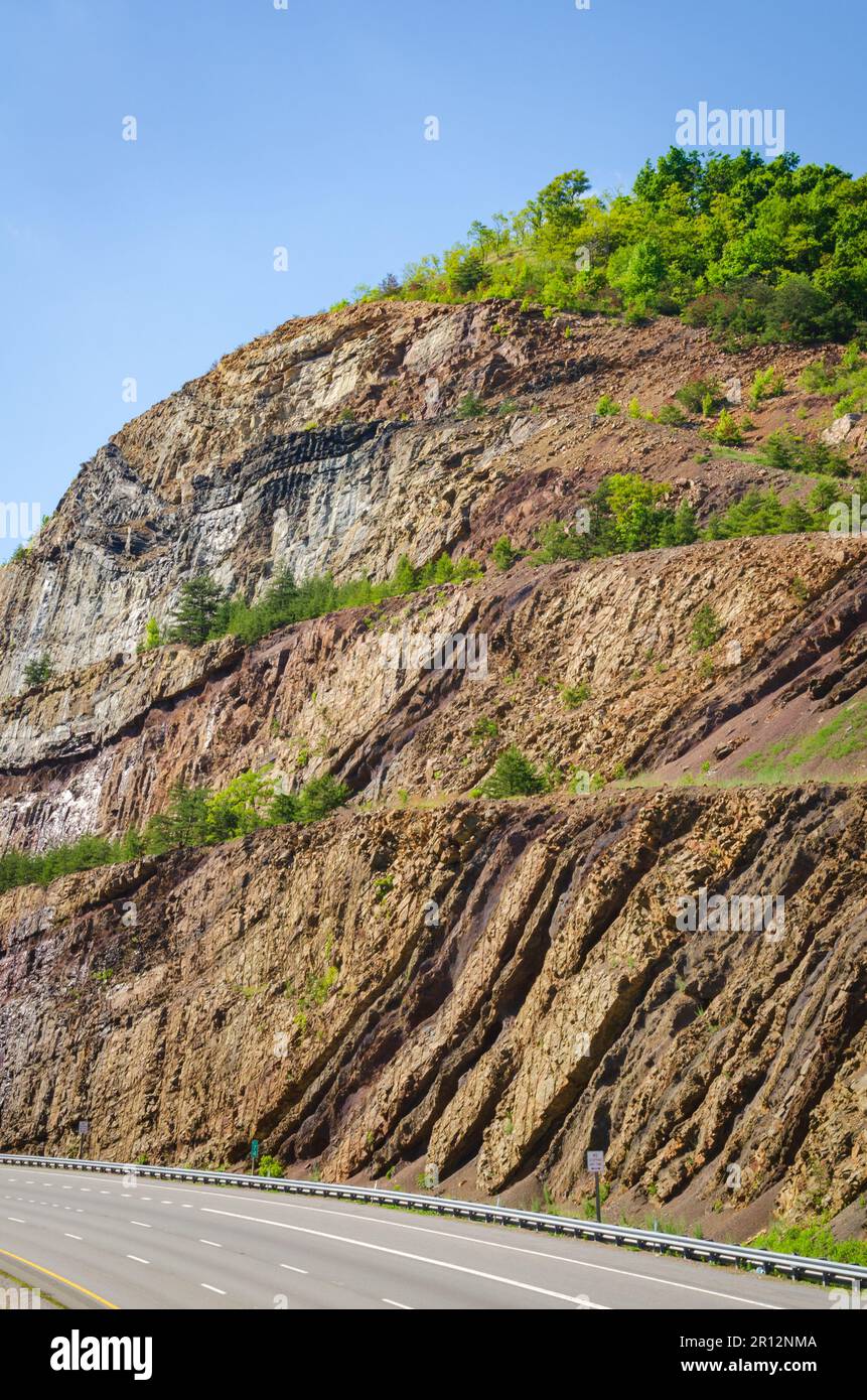 Sideling Hill, Ridge in Maryland Stock Photo - Alamy