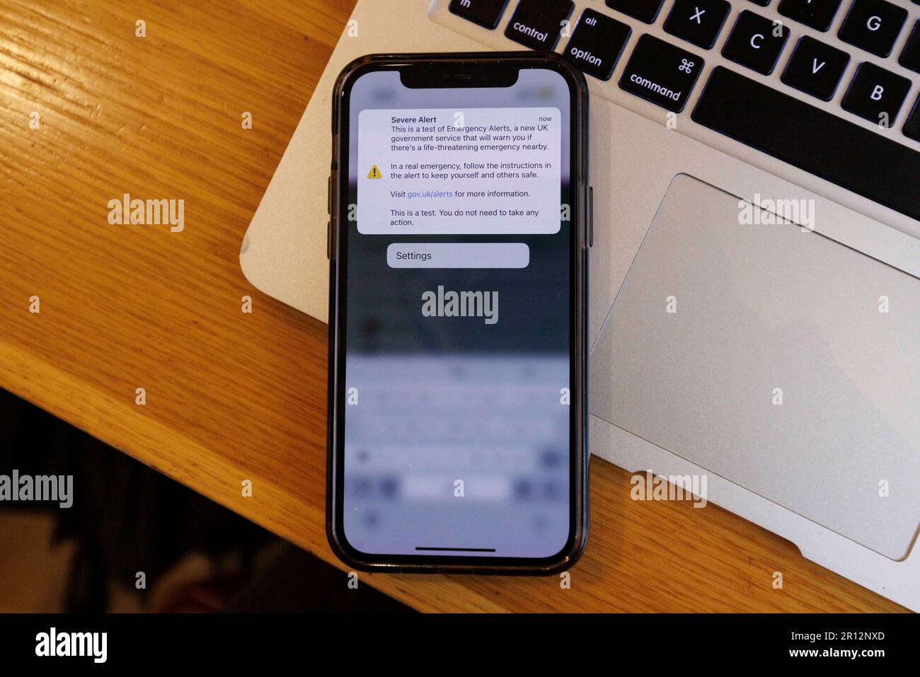 Emergency alerts service tests hi-res stock photography and images - Alamy