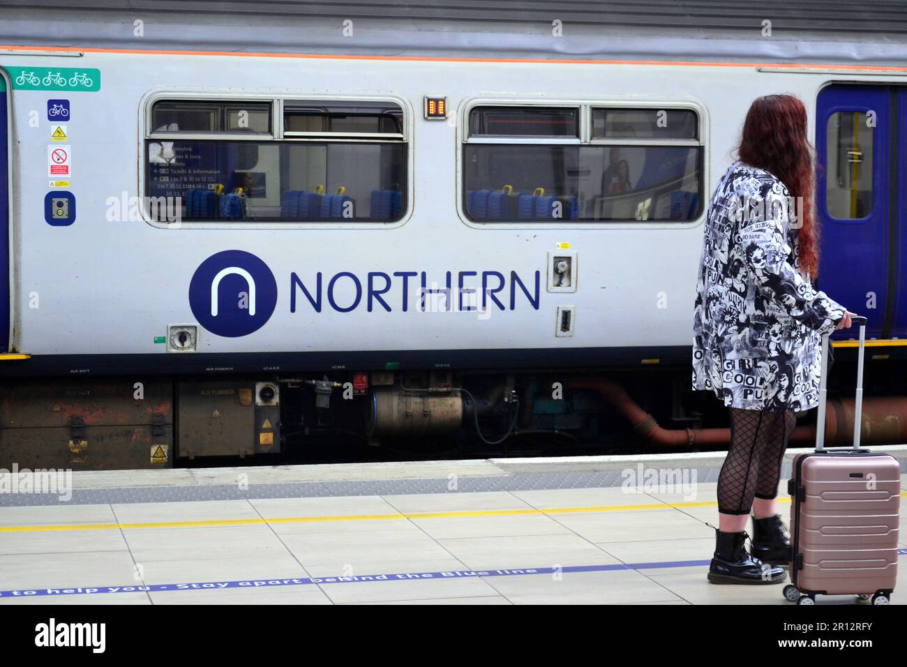 Public transport uk etiquette hi-res stock photography and images - Alamy