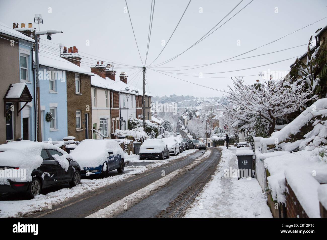 On the way to the train station in Ware - Hertfordshire Stock Photo - Alamy
