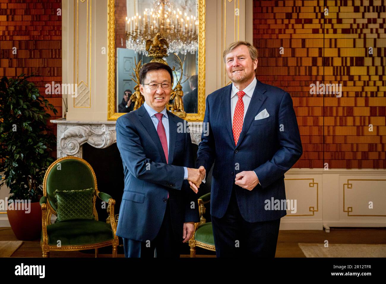 The Hague, The Netherlands. 11th May, 2023. The Chinese Vice Premier ...