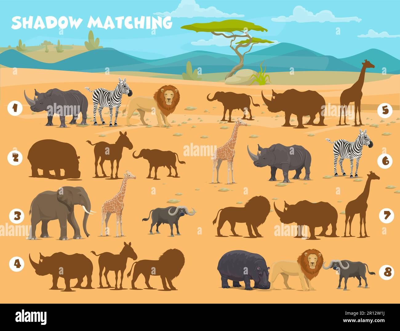 Word Search Puzzle Game With African Savannah Safari - vrogue.co Word Search Puzzle Game With African Savannah Safari - vrogue.co