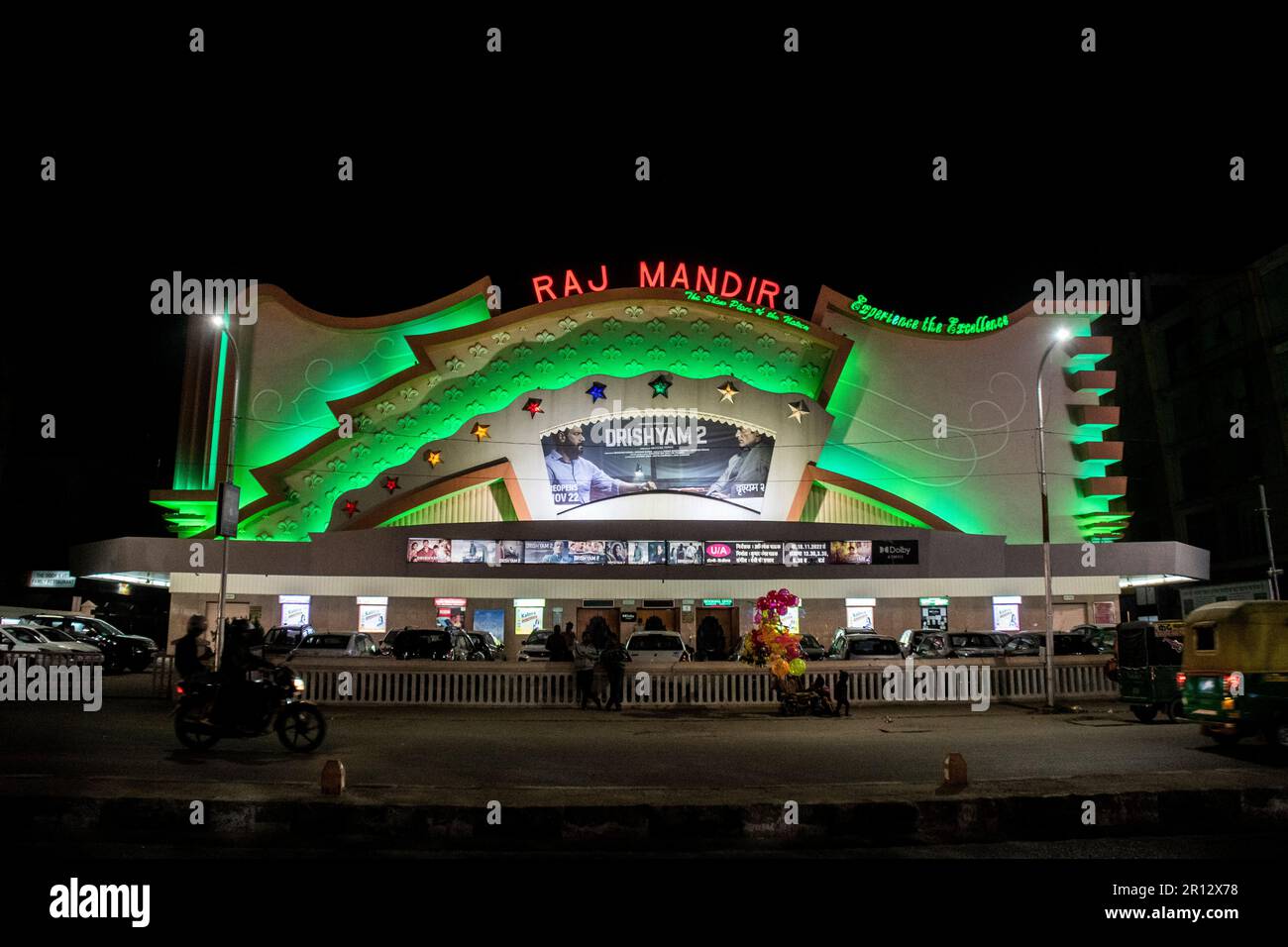 Raj Mandir Cinema, Jaipur, Rajasthan, India Stock Photo - Alamy