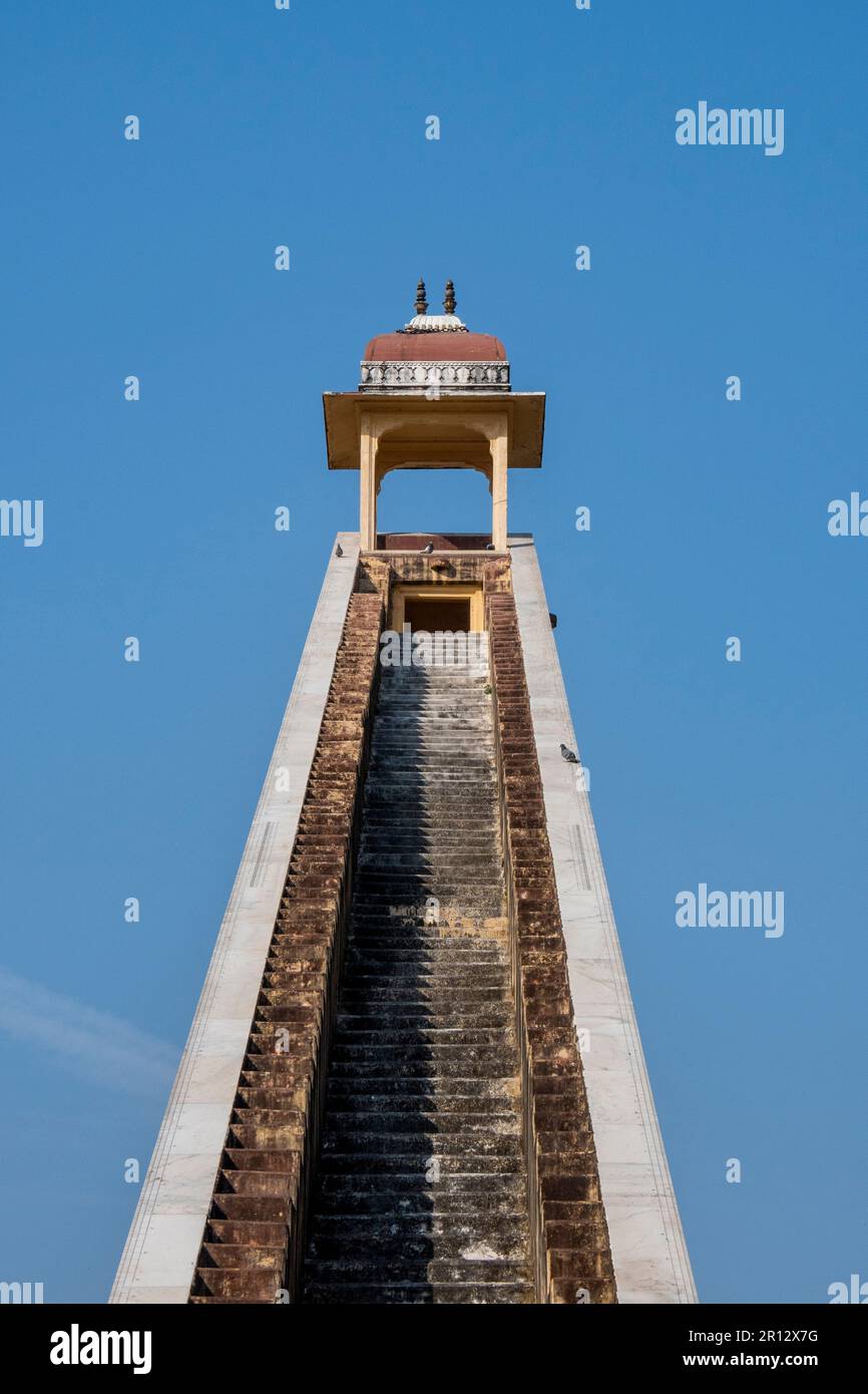 An Instrument at Jantar Mantar, Jaipur, Rajasthan, India Stock Photo ...