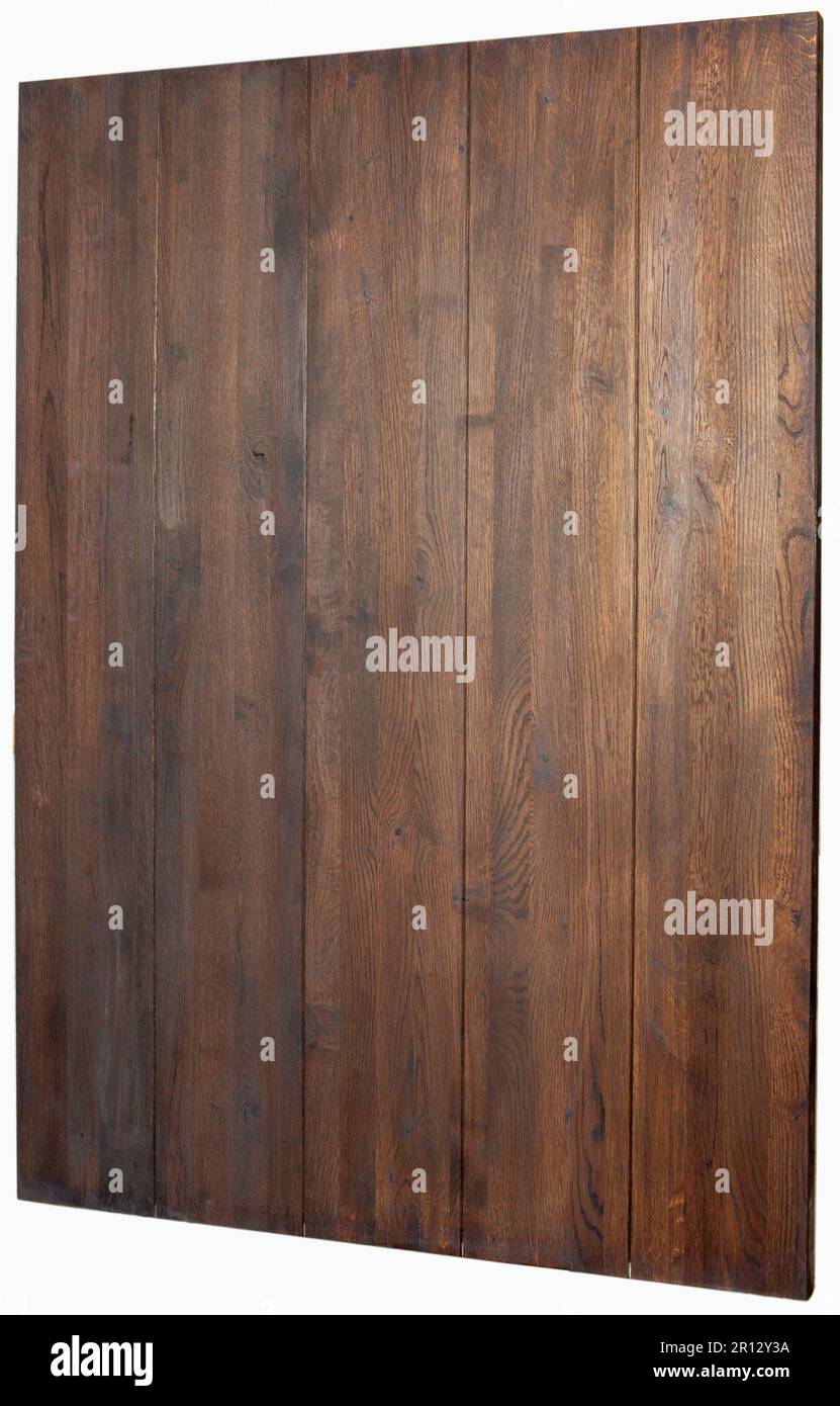 oak board, board texture, boards lie in a warehouse, drying oak boards ...