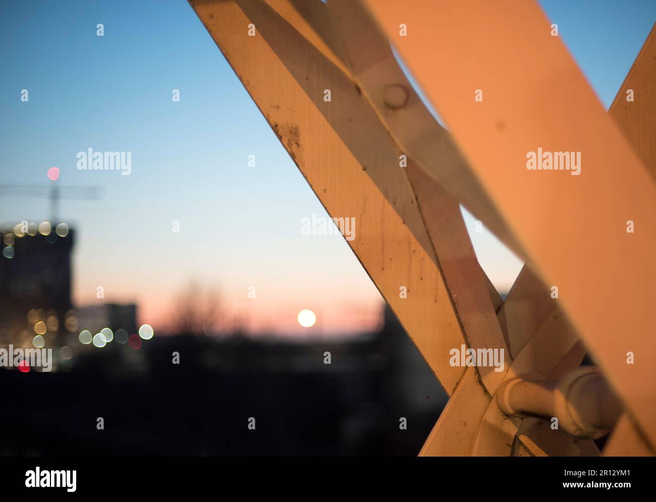 Manchester city skyline sunset hi-res stock photography and images - Alamy