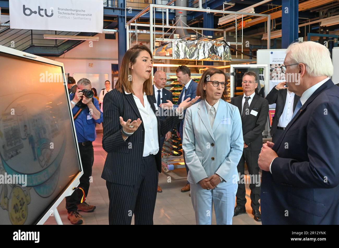 Senftenberg, Germany. 11th May, 2023. German President Frank-Walter ...