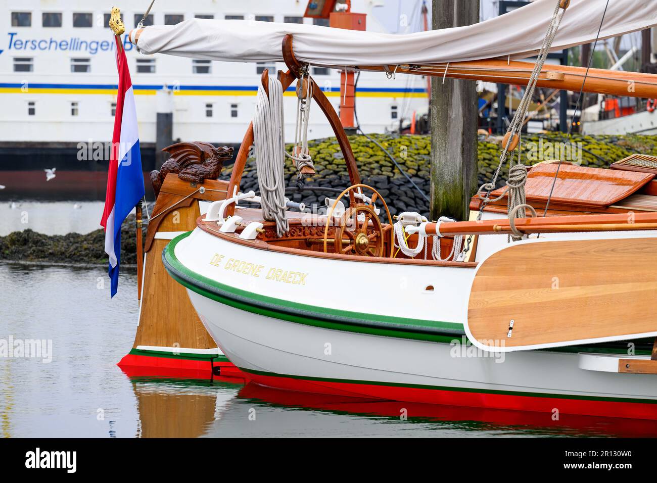 Terschelling, the, Netherlands. 10th May, 2023. The Groene Draeck, the ...