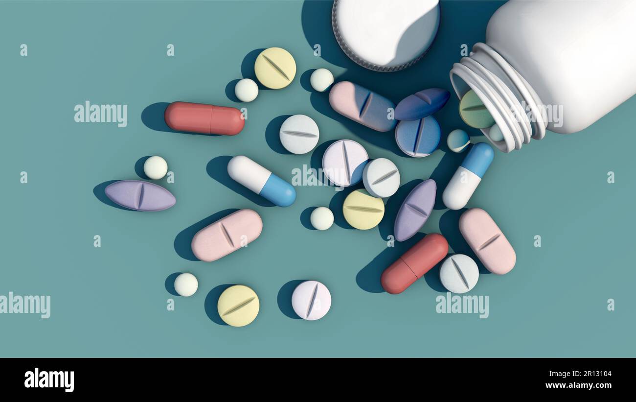 Illustrated tablets hi-res stock photography and images - Alamy