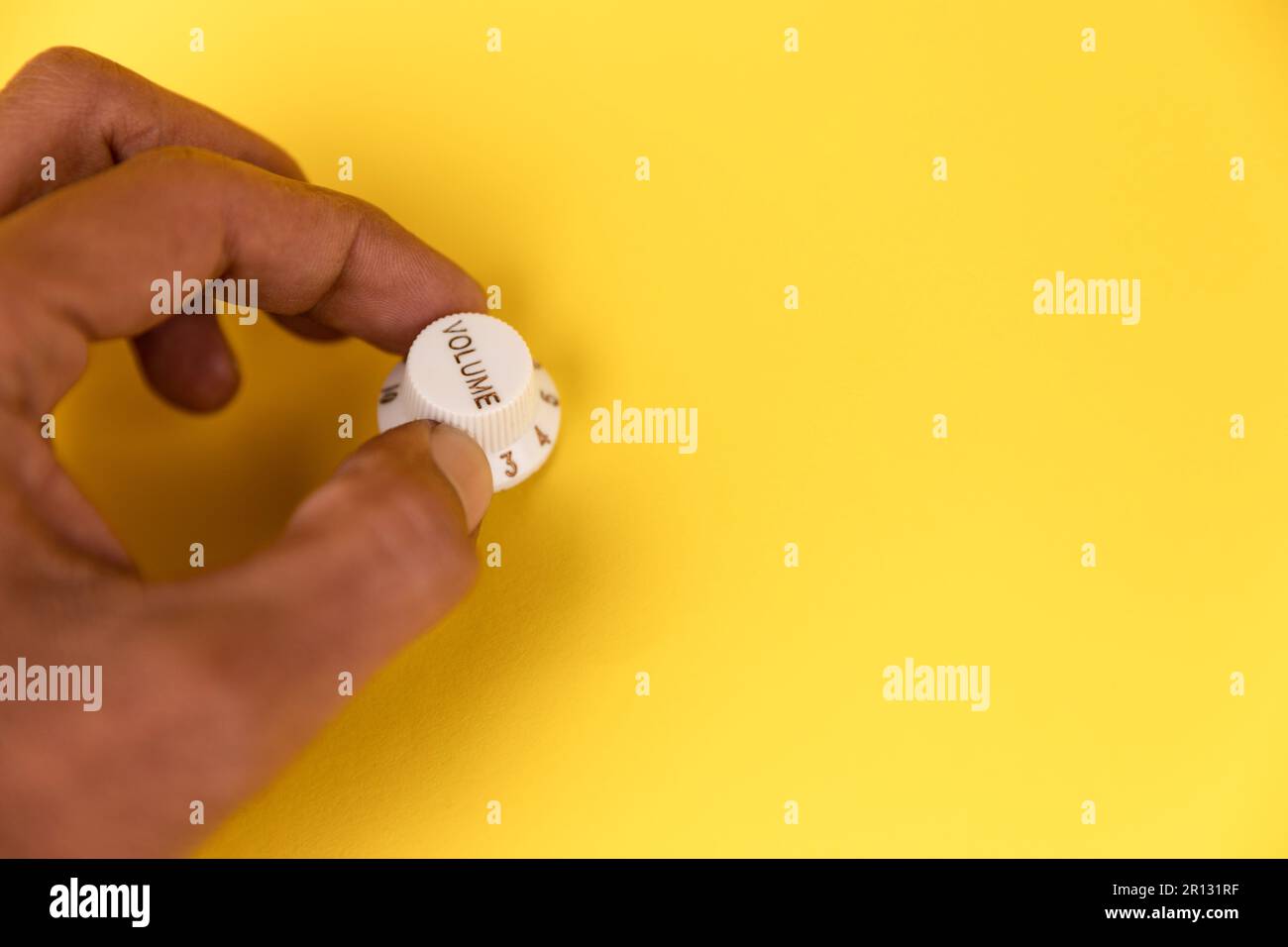 Male hand turning dial hi-res stock photography and images - Alamy