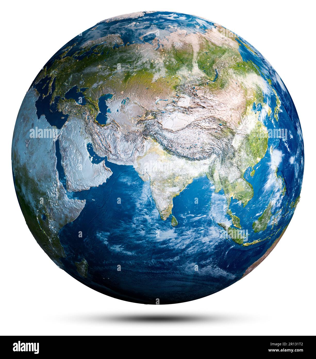 Earth globe world map Stock Photo - Alamy