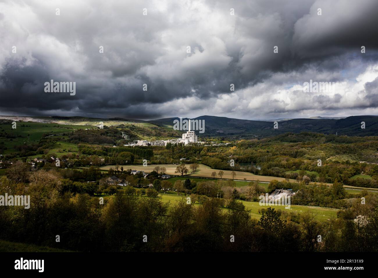 Hope Cement Works, Derbyshire.Breedon owned plant largest in UK Stock ...