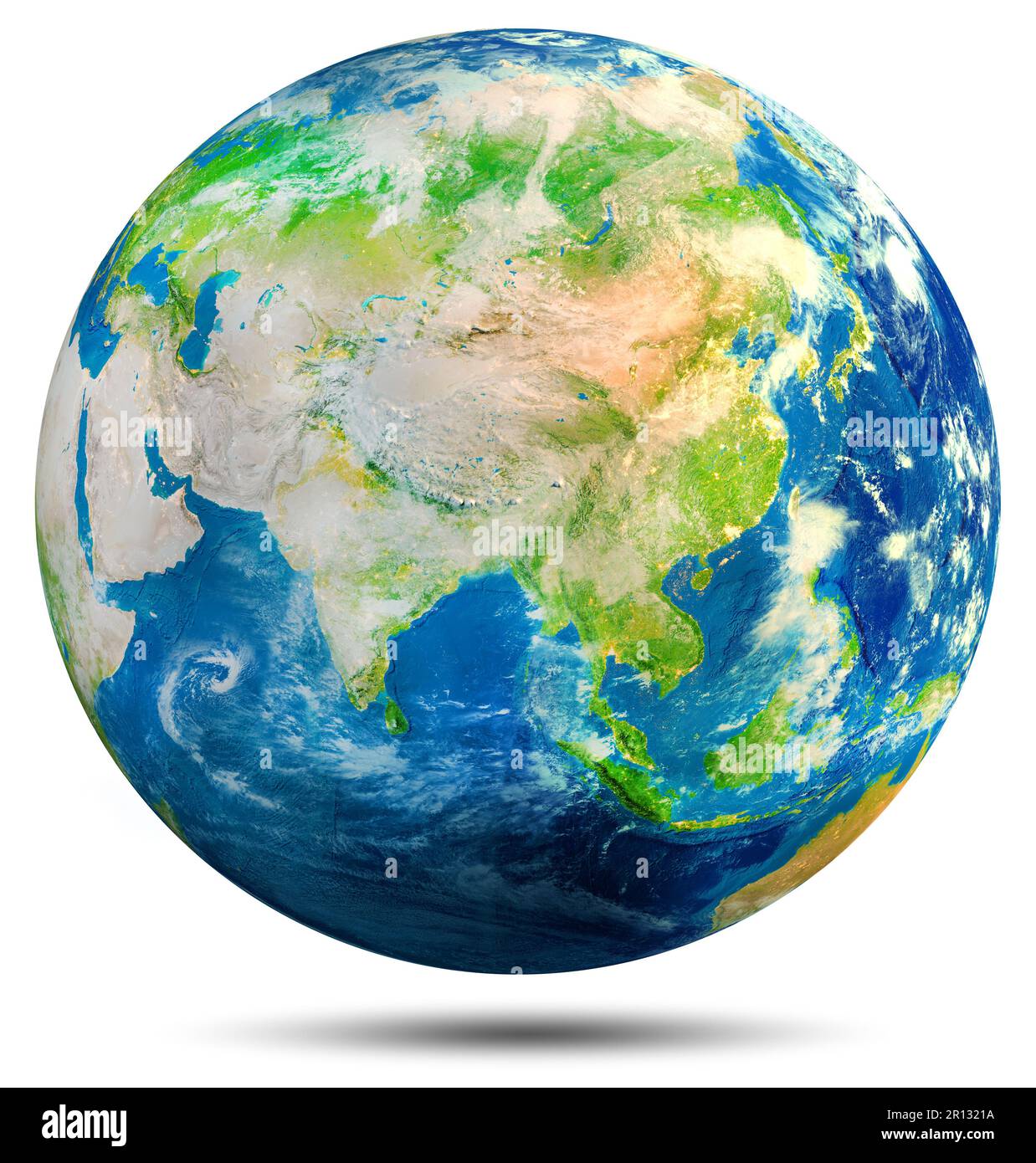 Planet Earth - Asia Stock Photo - Alamy