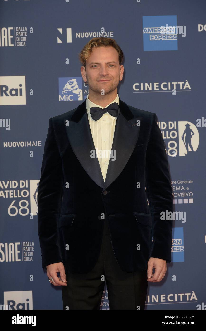 Italy, Rome, May 10th, 2023. 68th David di Donatello Red carpet ...