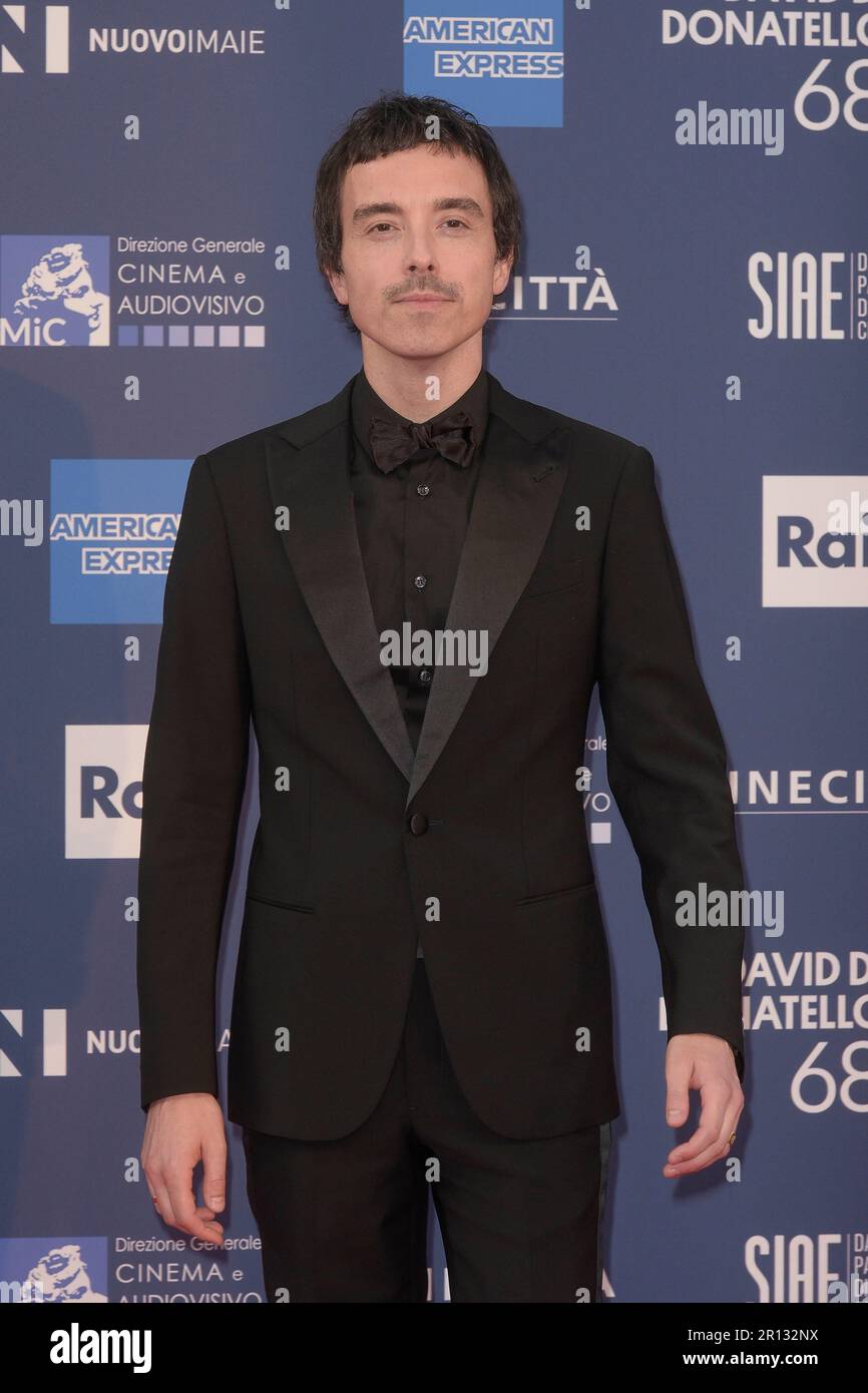 Italy, Rome, May 10th, 2023. 68th David di Donatello Red carpet ...