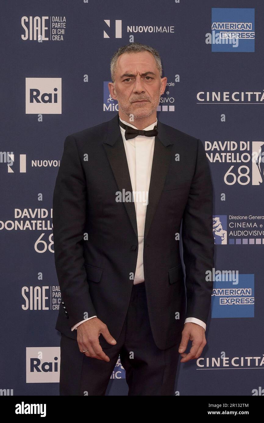 Italy, Rome, May 10th, 2023. 68th David di Donatello Red carpet ...