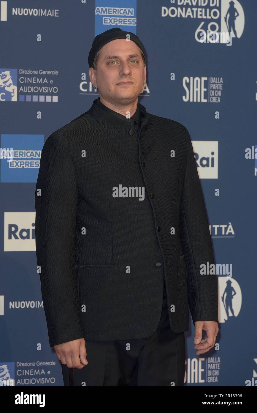 Italy, Rome, May 10th, 2023. 68th David di Donatello Red carpet ...